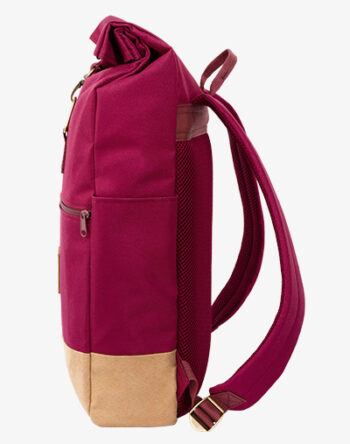 Timber Wood Roll-Top Rucksack (Vino) - Tagesrucksack (18L)